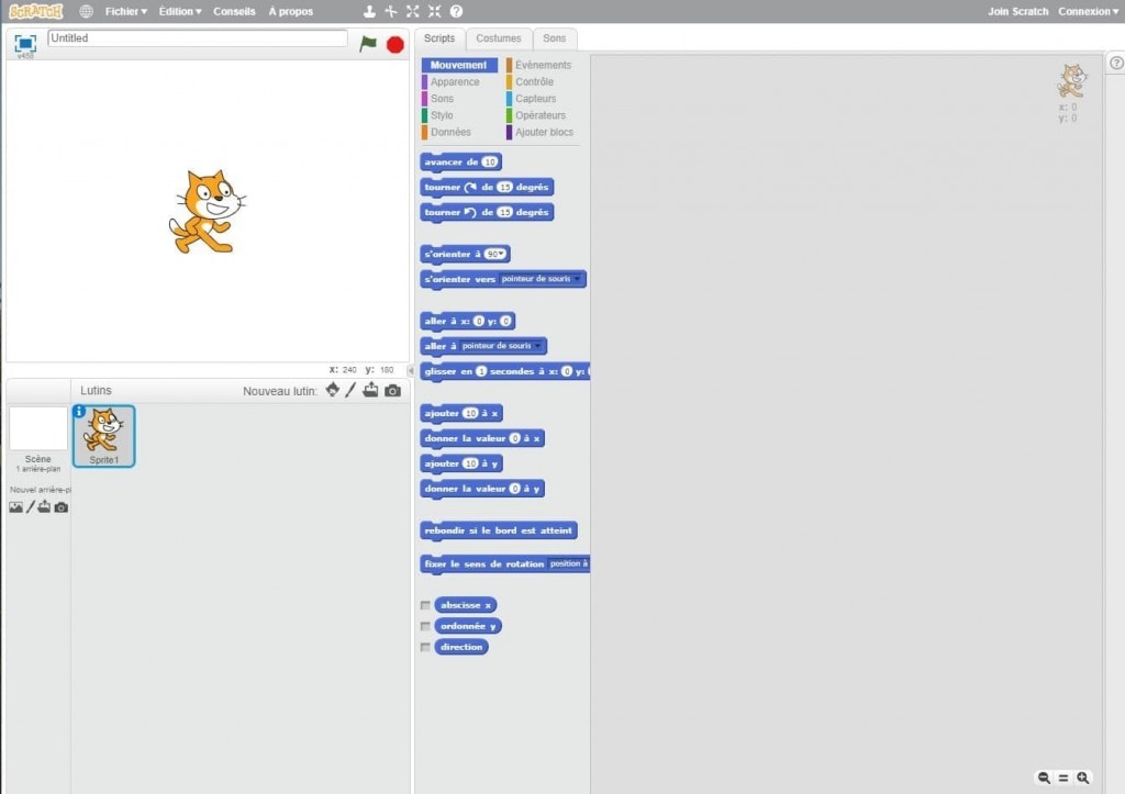 Outil en ligne : Scratch, initiation à la programmation informatique | ESIO Informatique